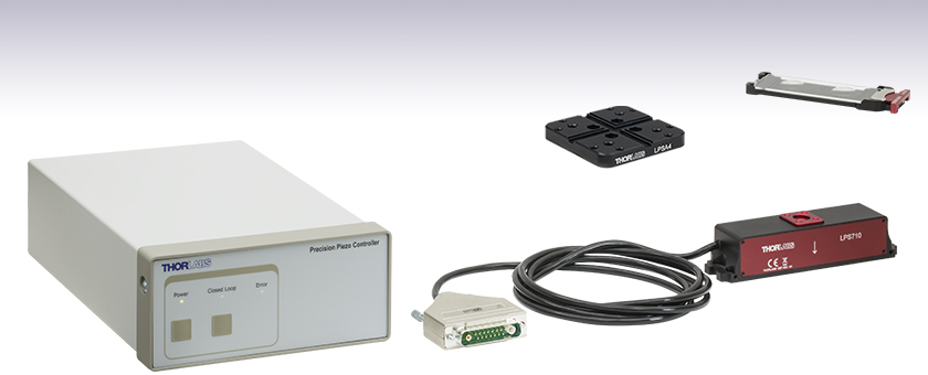 Linear Z-Axis Stage Driven by an Amplified Piezo Motor