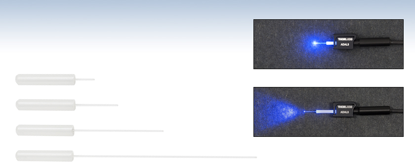 Fiber Optic Cannulae with Diffuser Tip, Ø200 µm Core