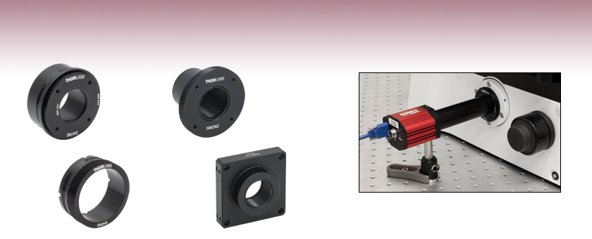 Adapters for Nikon Eclipse Ti2 Microscopes