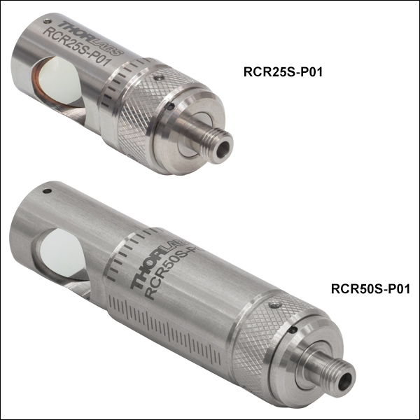 Compact Reflective Collimators, Protected Silver Coating