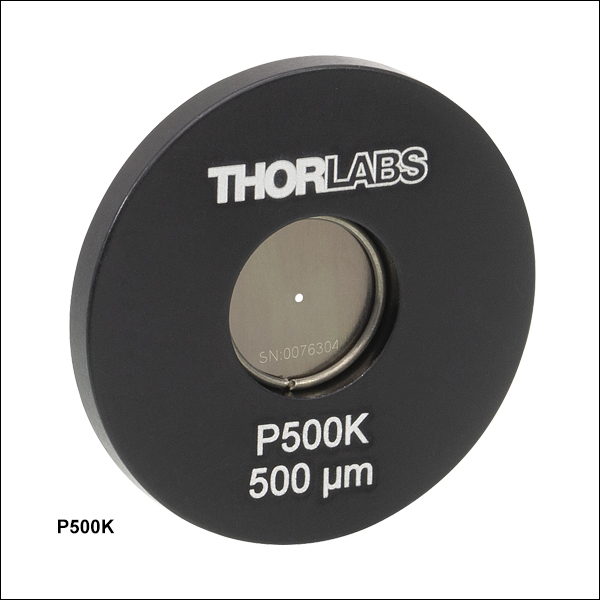 Circular Precision Pinholes, Stainless Steel Foils