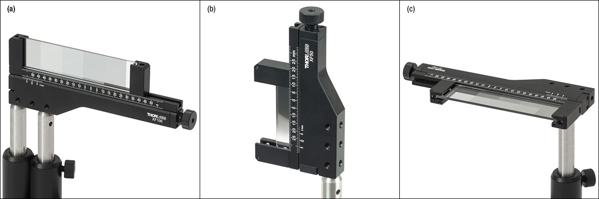 Microscopy Slide and Test Target Holders