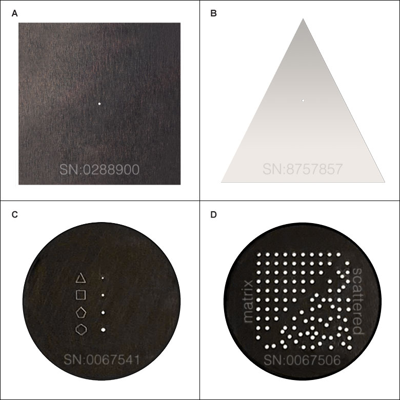 Square Precision Pinholes