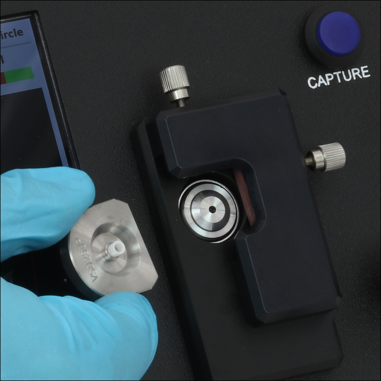 Visual Scratch-Defect Fiber End Face Inspection System