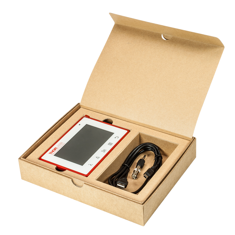 Handheld Optical Power and Energy Meter Console with Multi-Touch Technology